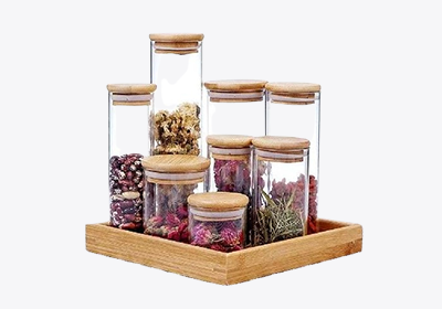 Glass Containers for Fresh Storage | Various Models & Lids - Glass Food ...