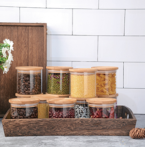 Glass Food Container_Glass Storage Jar_Glass Cup - Consing Glass Make ...