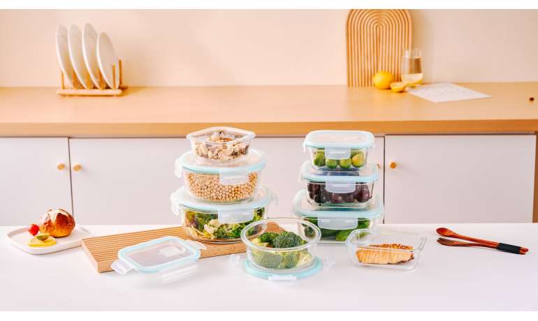 Classic Glass Food Container - Classic Series - Glass Food Container ...