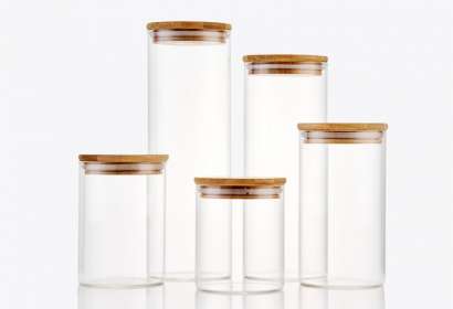 Glass Food Container_Glass Storage Jar_Glass Cup - Consing Glass Make ...