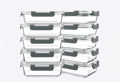 Glass Food Container_Glass Storage Jar_Glass Cup - Consing Glass Make ...